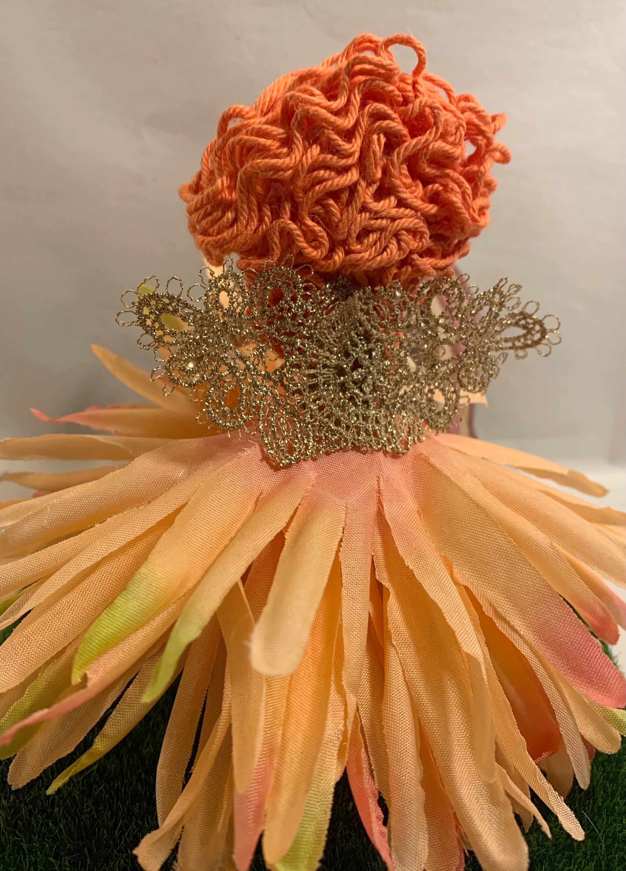 Coralie , a Coral Fairy Sister, Wire Doll to Collect, Posable, Birthday ...