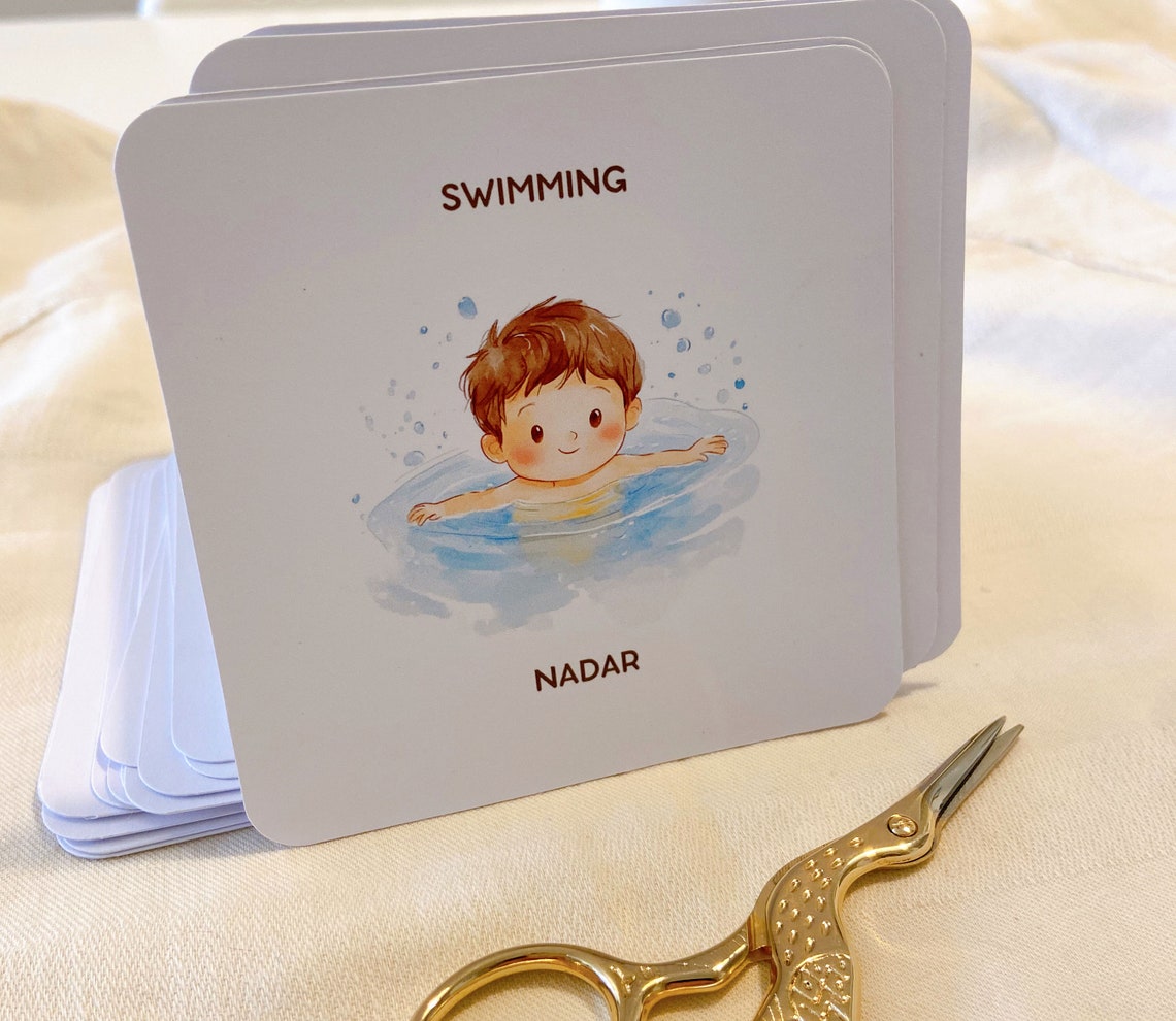 Printable Spanish / English 24 Routine Cards | Montessori Flash Cards ...