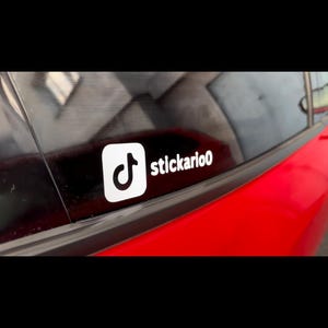 2x Instagram Sticker Car, Custom Instagram Decal, Social Media Decal ...