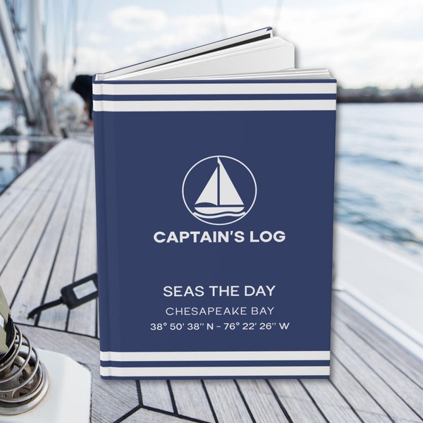 Sailing Log Book - Etsy