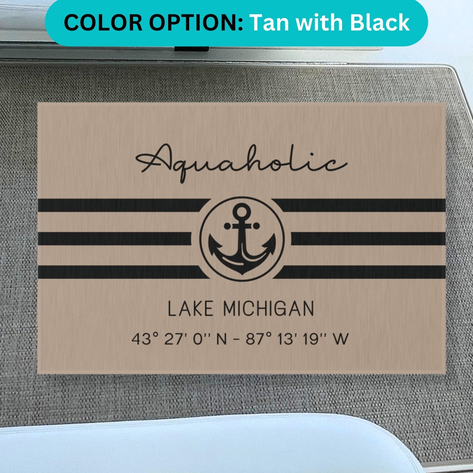 Custom Outdoor Boat Rug, Boat Name Location Rug, Personalized Boat Mat ...
