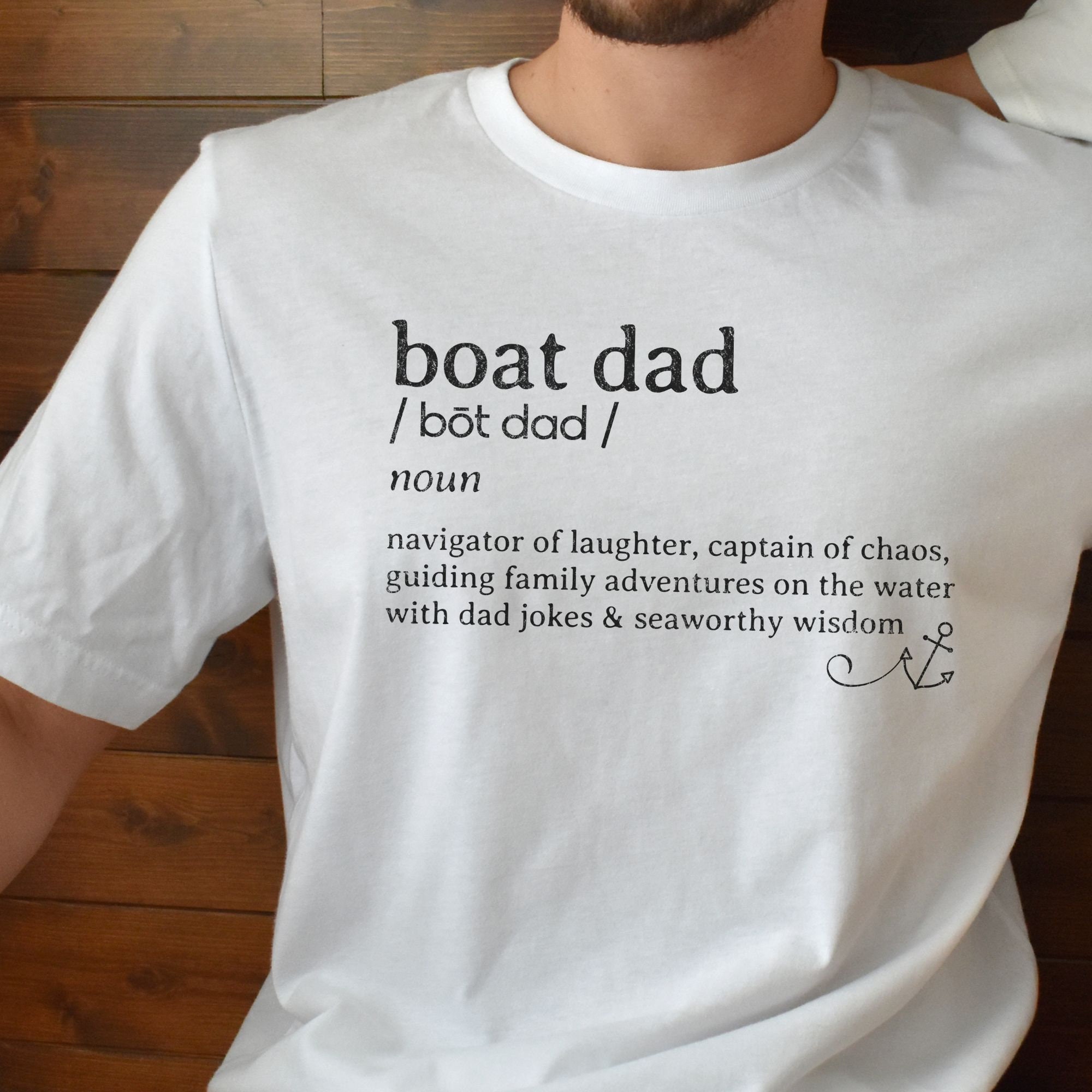 Boat Dad Definition Shirt, Boat Gift for Dad, Funny Boat Dad Definition ...
