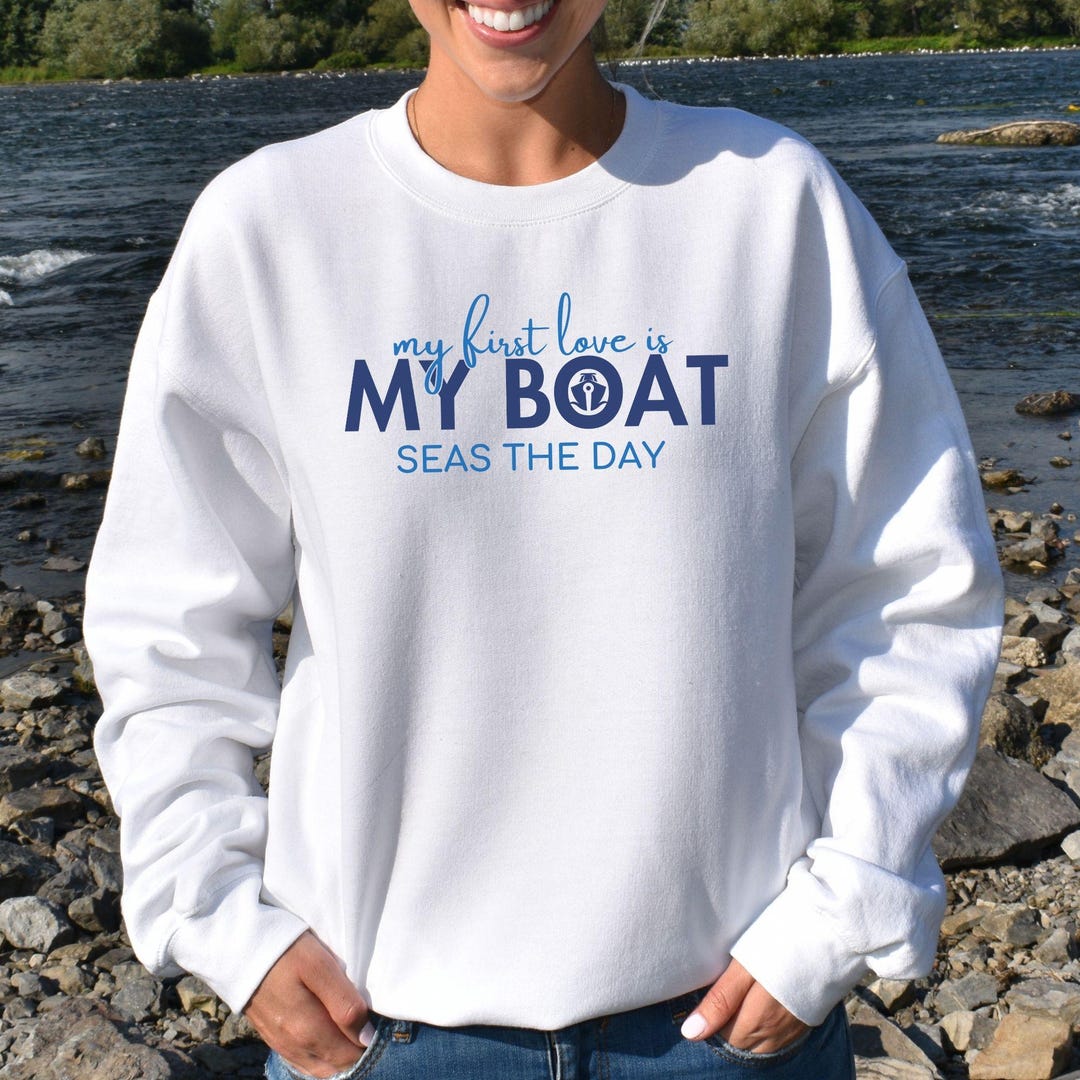 Personalized Boat Sweatshirt, Custom Boat Sweatshirt, Nautical ...