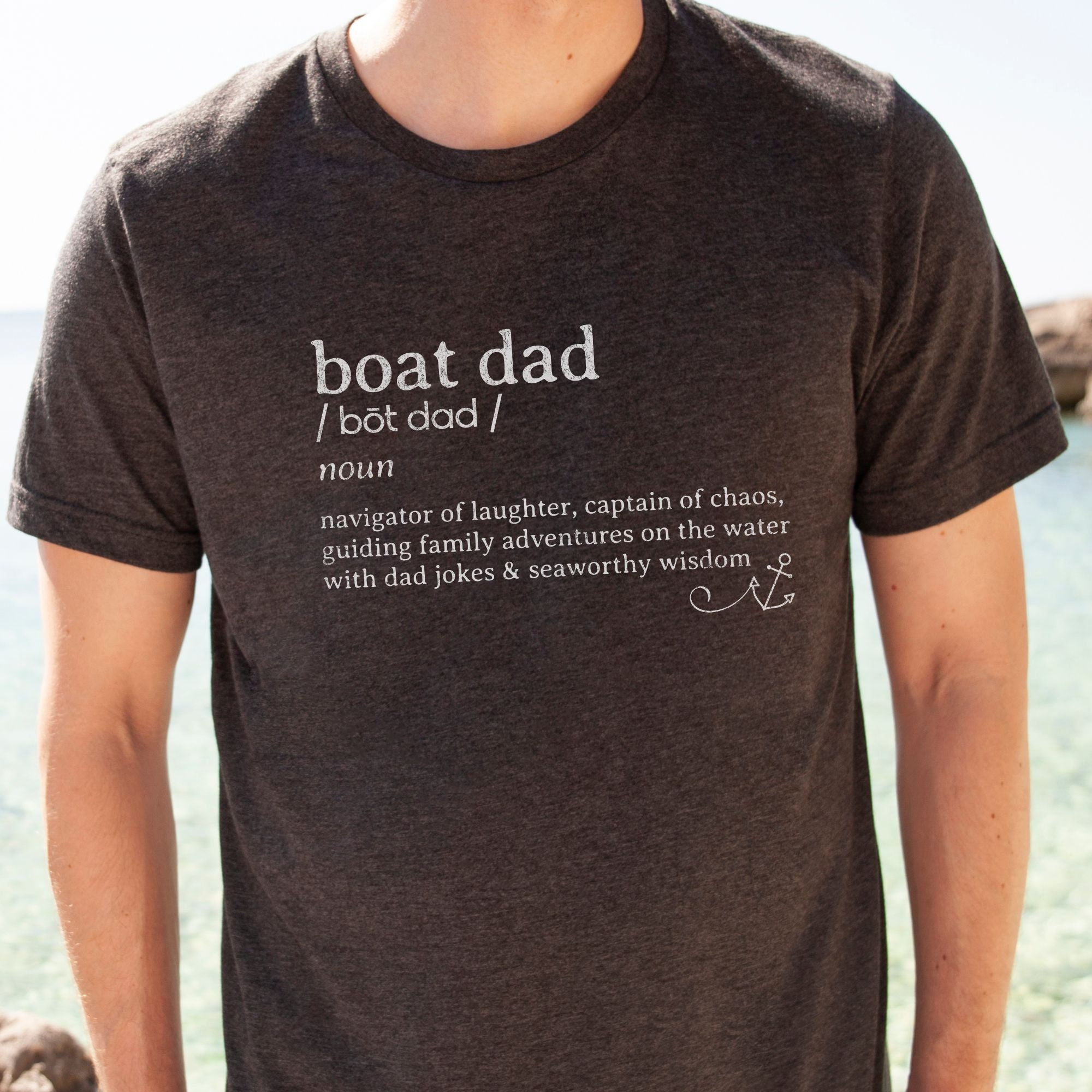 Boat Dad Definition Shirt, Boat Gift for Dad, Funny Boat Dad Definition ...