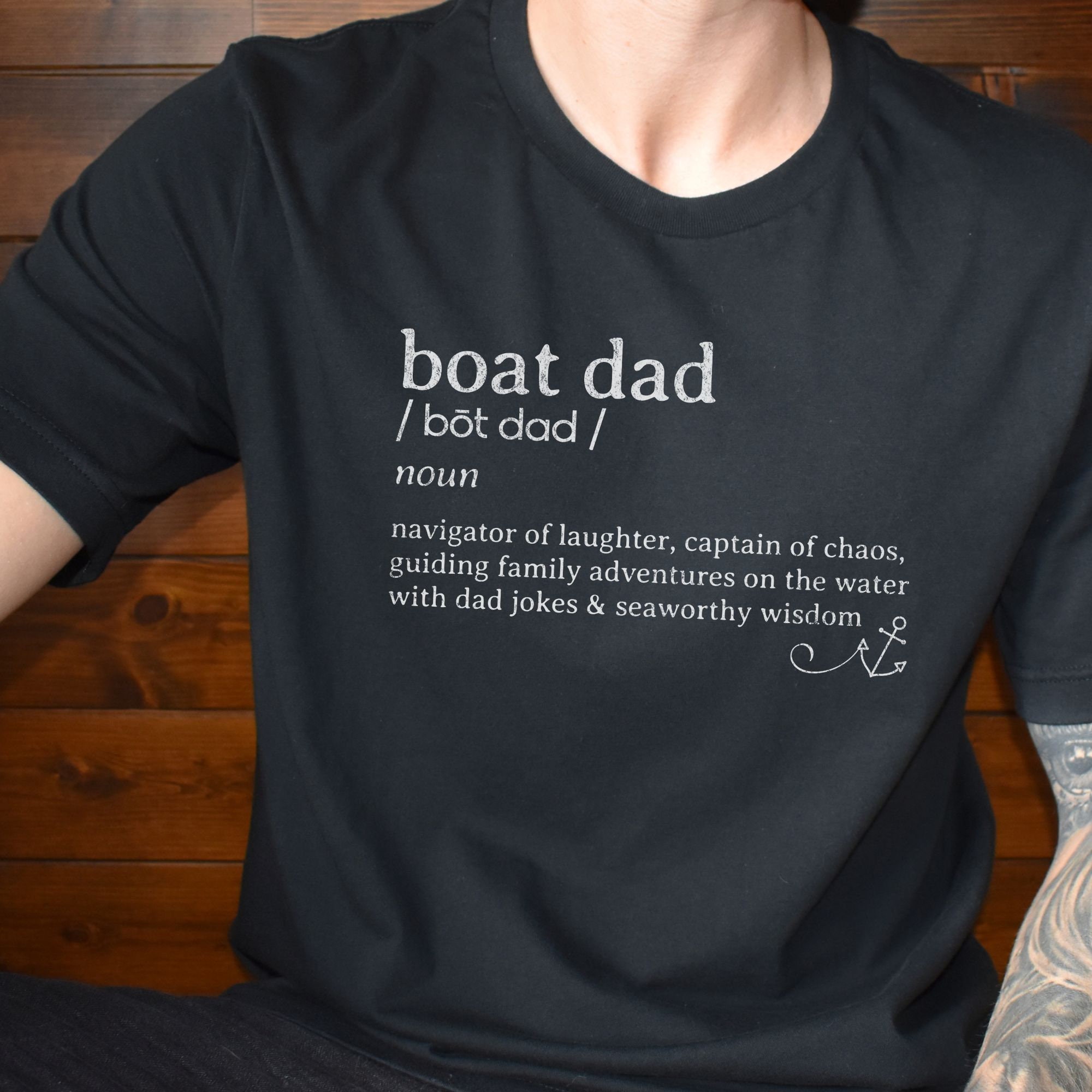 Boat Dad Definition Shirt, Boat Gift for Dad, Funny Boat Dad Definition ...
