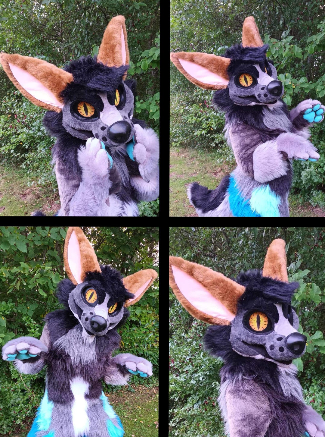 Fursuit Grey Only Body Suit - Etsy Australia