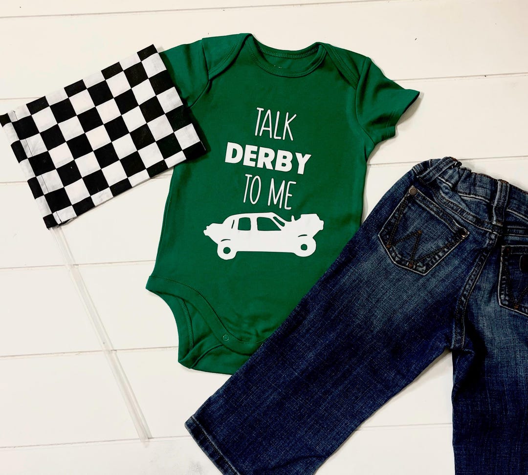 Demolition Derby Baby or Toddler Onesie - Talk Derby to Me -demolition ...