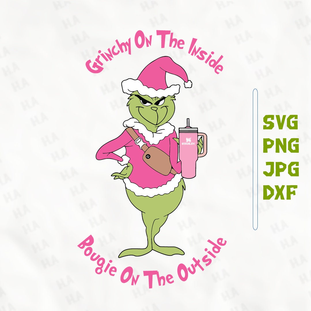 Bougie Grinch PNG Grinch Face PNG Grinchy Face PNG Grinch Sublimation ...