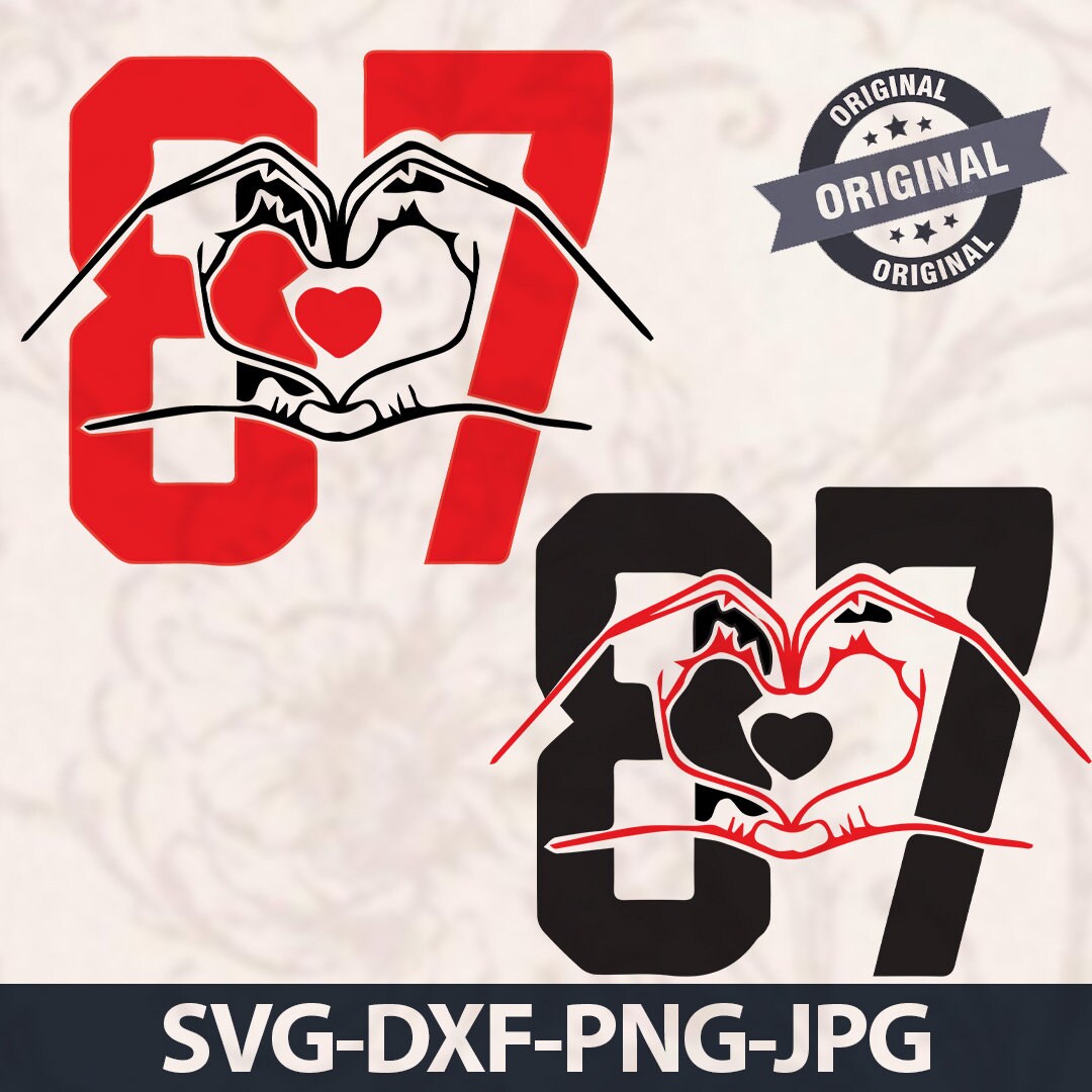 Kelce Jersey Svg Png Files for Cricut Vinyl Cut File Kansas City ...