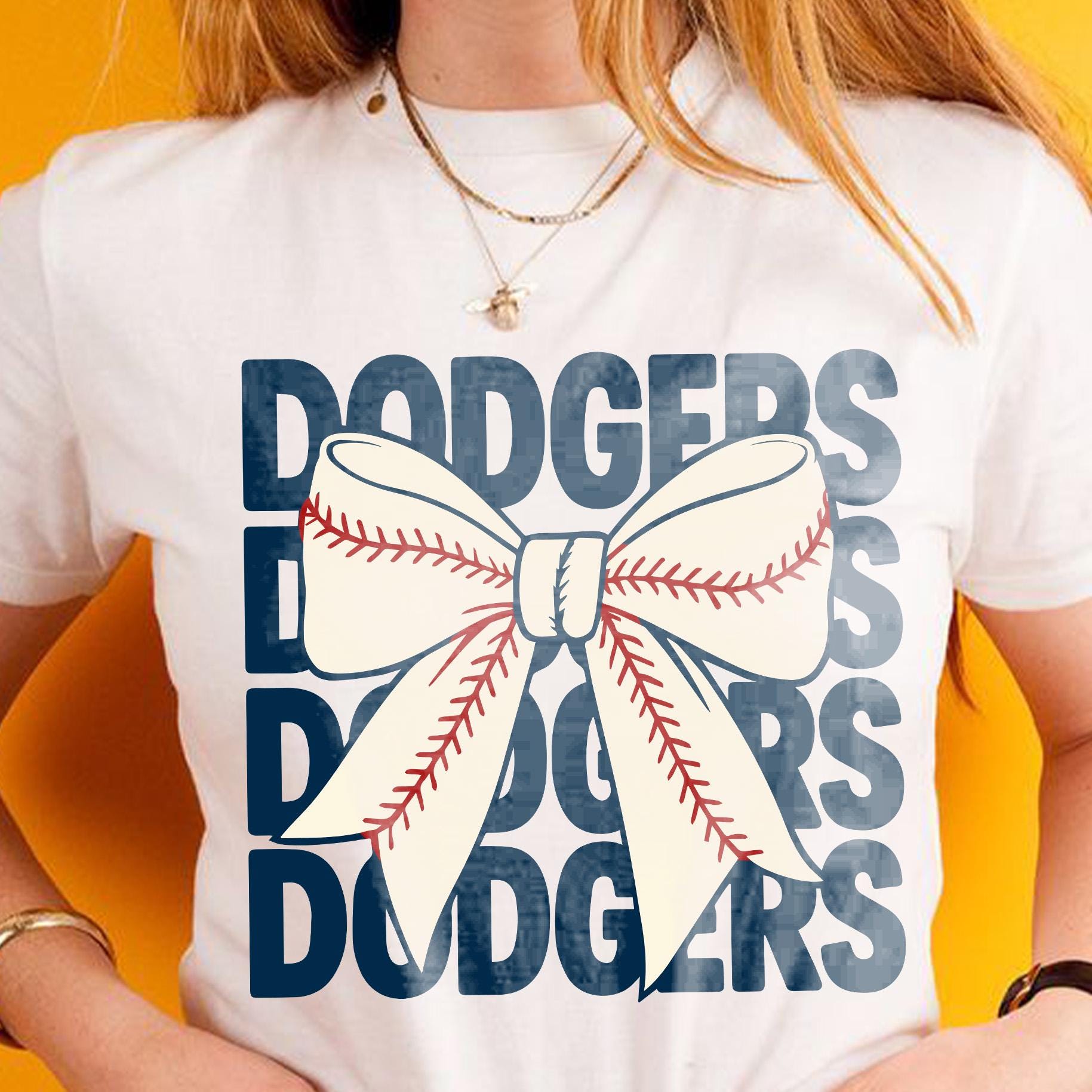 Dodgers Baseball Bow SVG | Cute Baseball Girl Clipart | LA Dodgers Fan ...