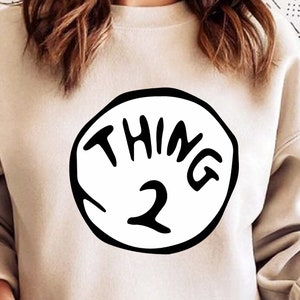 Thing 1 and Thing 2 Svg Png Dxf Eps - Etsy