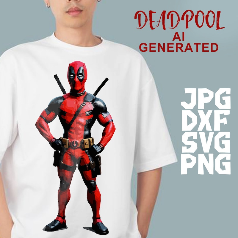 Deadpool Costume - Etsy