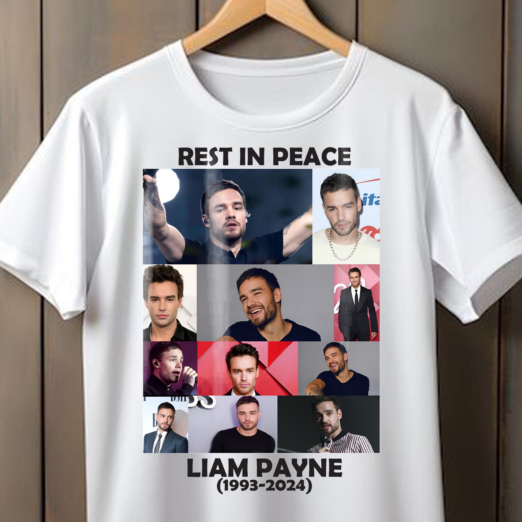 Rest in Peace Liam Payne Svgs, Liam Payne Thank You for the Memories ...