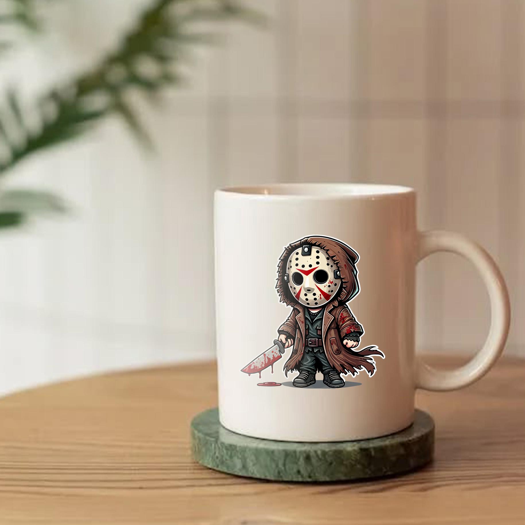 Chibi Horror Character SVG Cute Halloween Horror, Creepy Masked Killer ...