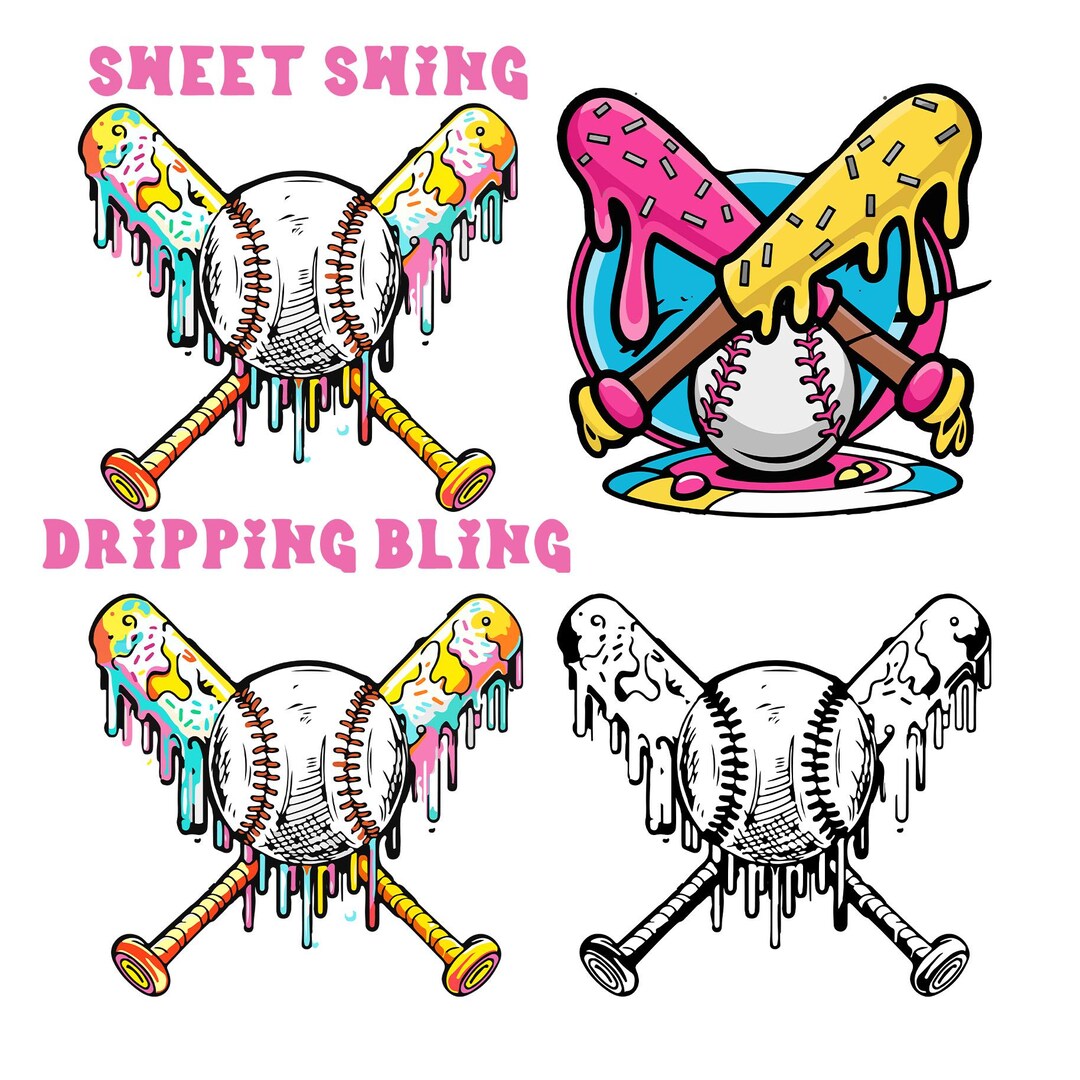 BASEBALL Drip Bundle Baseball SVG Baseball Shirt Baseball Mom ...