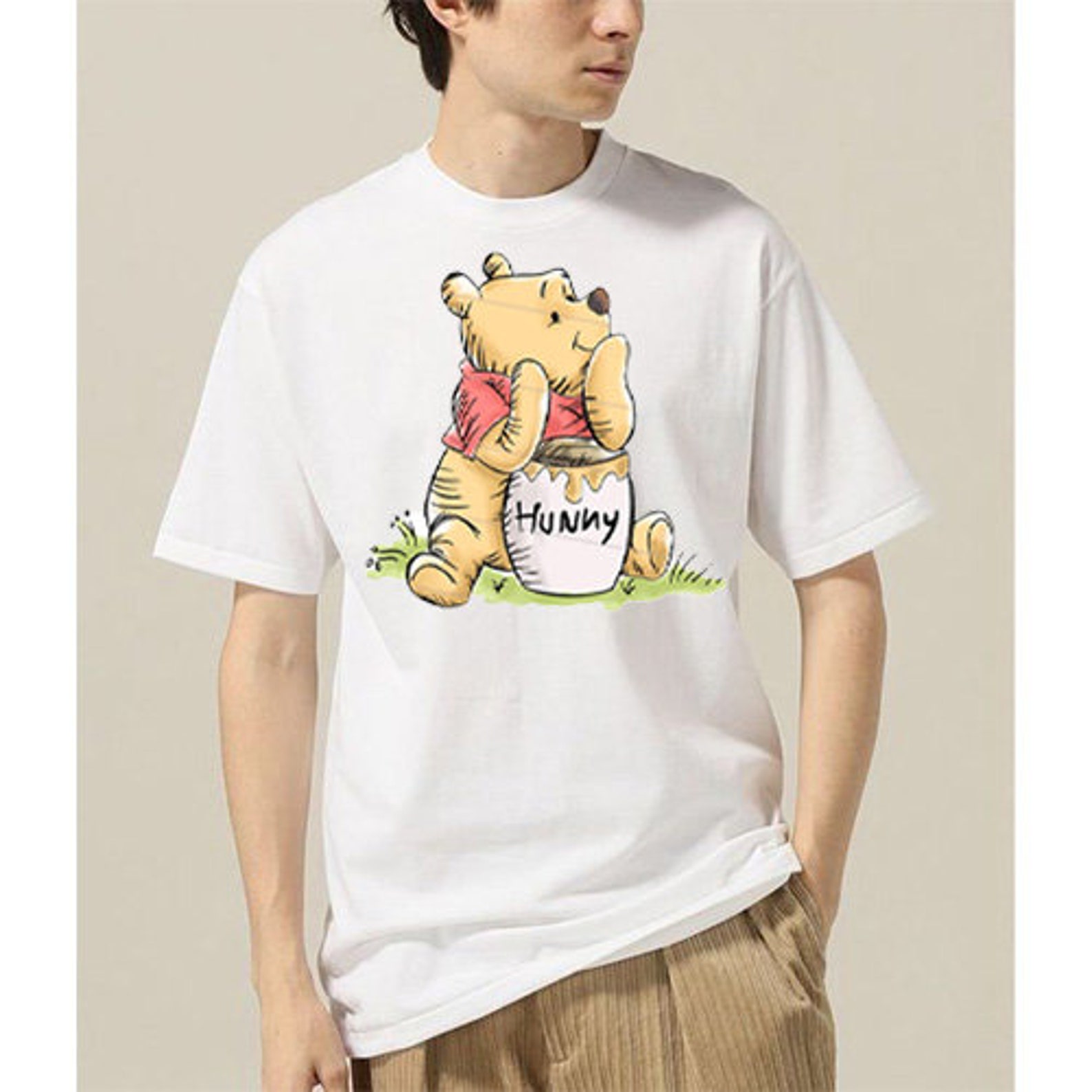 Honey Bear Watercolor Digital Clipart Bear With Honey Pot Png Honey ...