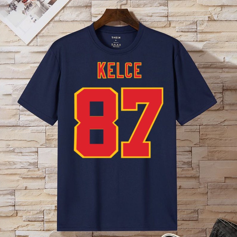 Kelce 87 Jersey Design SVG Png Cricut Cutting Files Sublimation Instant ...