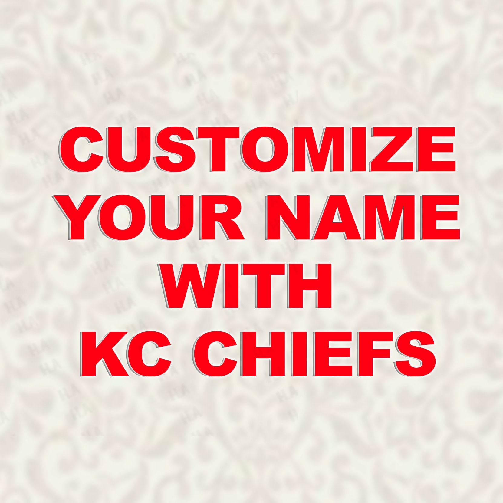 KC Chiefs With Your Name Svg | Chiefs Svg for Cricut Chiefs Mascot Svg ...
