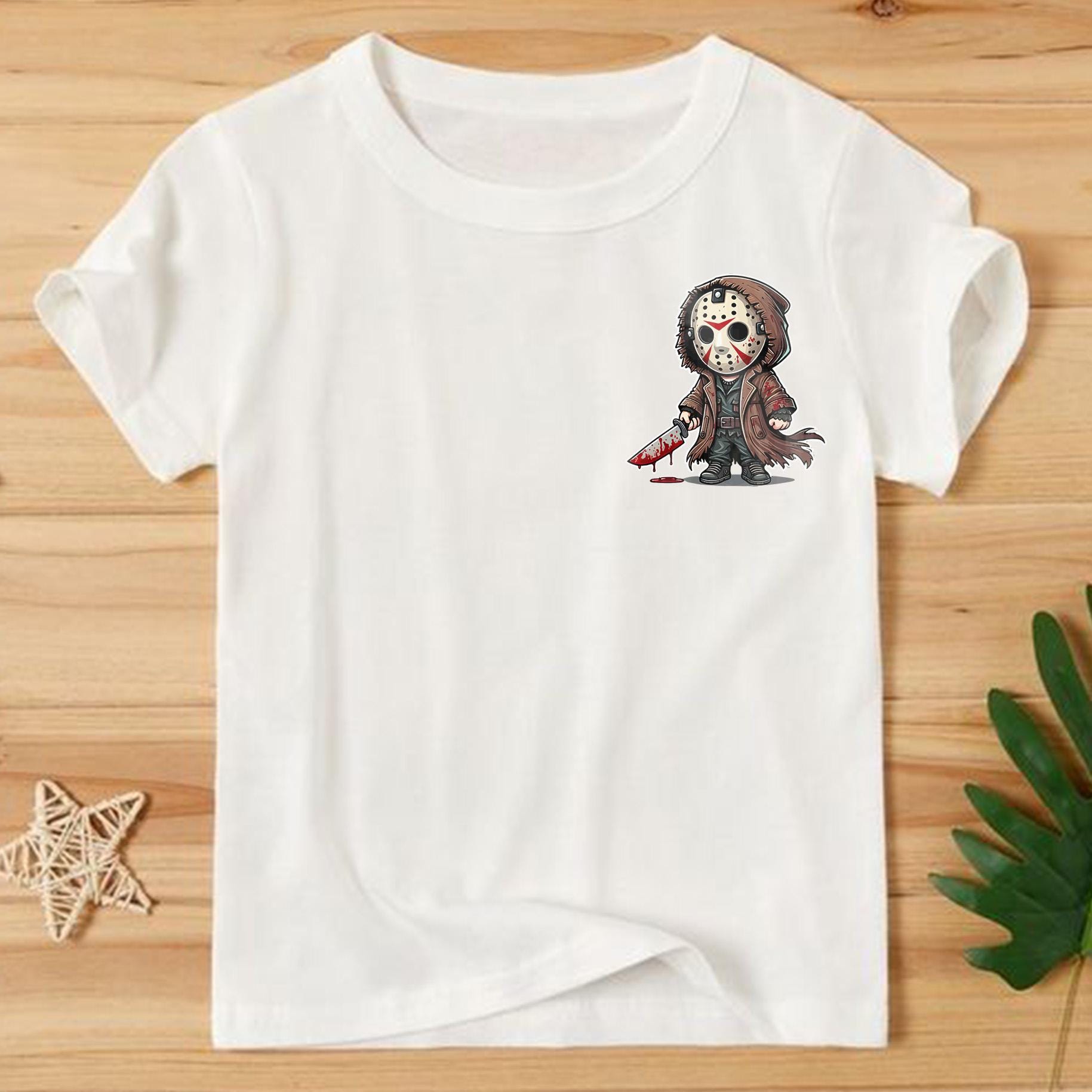 Chibi Horror Character SVG Cute Halloween Horror, Creepy Masked Killer ...
