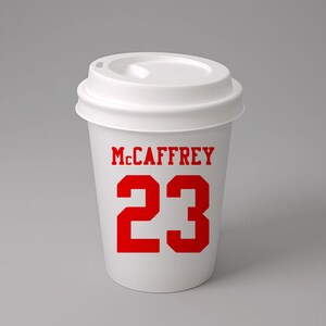 Mccaffery Jersey SVG Mccaffrey Football PNG Football Helmet Printable ...