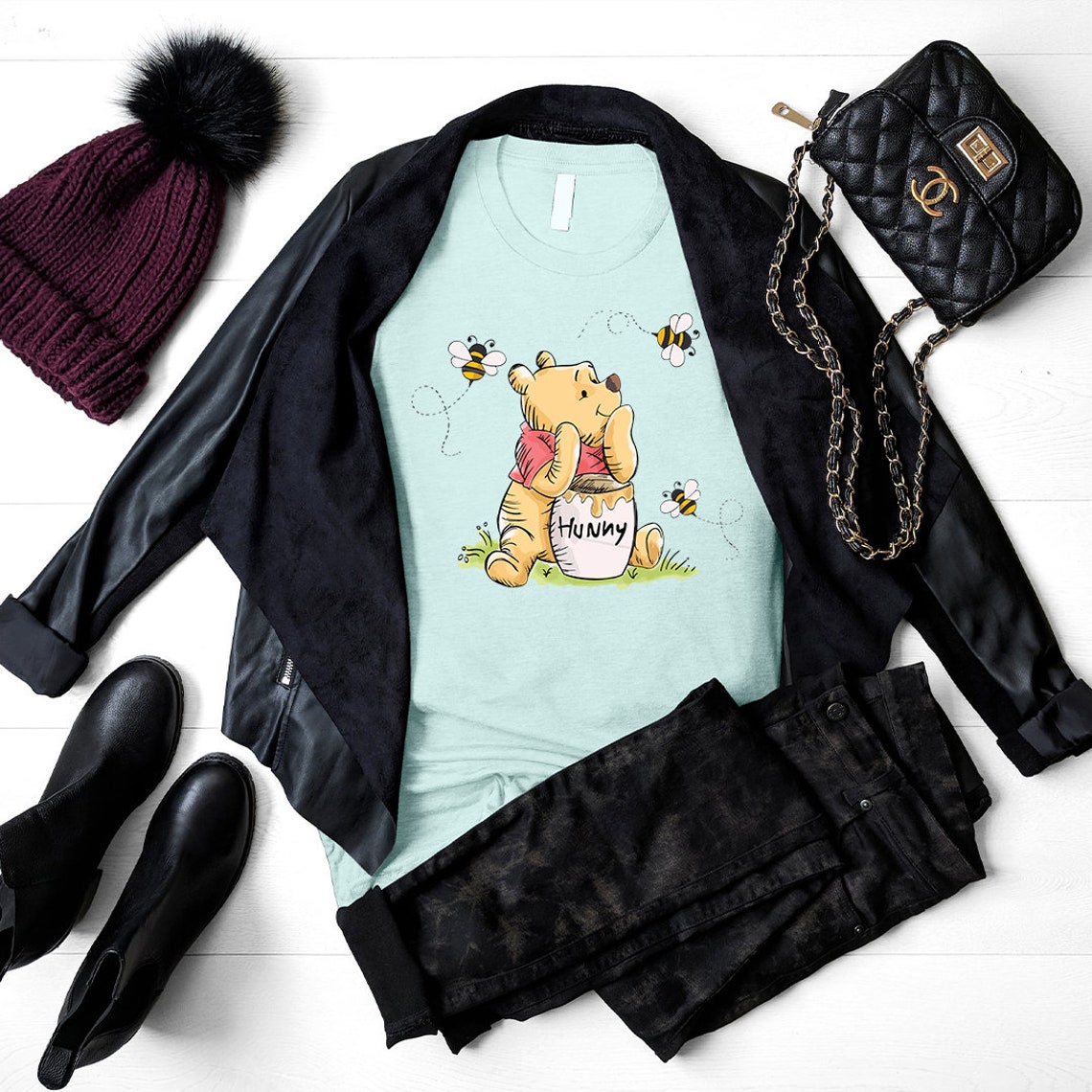 Honey Bear Watercolor Digital Clipart Bear With Honey Pot Png Honey ...