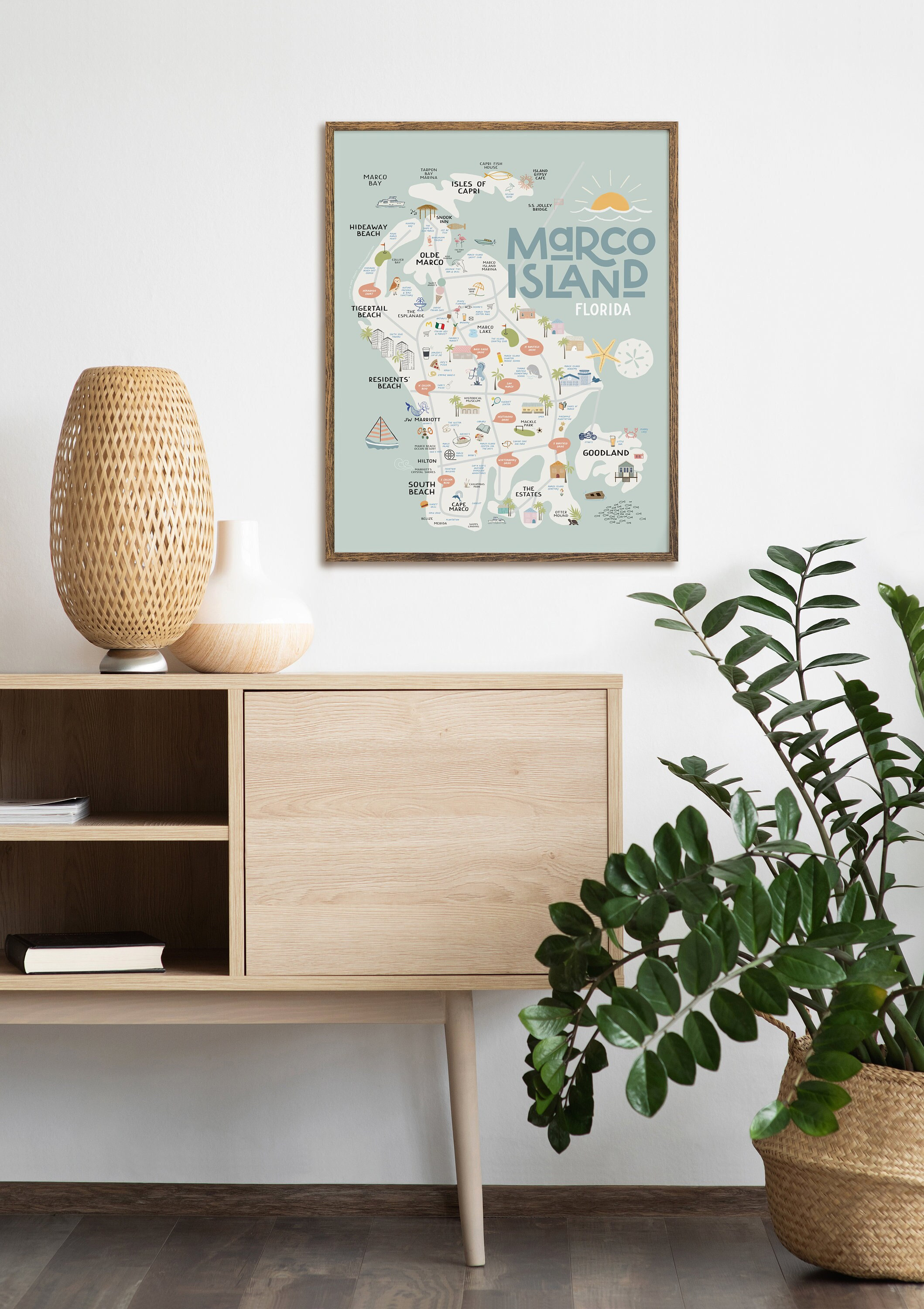 Kmart sideboard oak look store