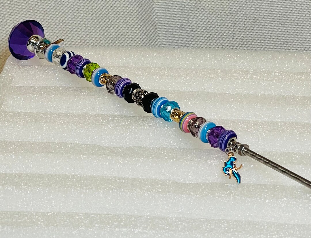 Purple Jeweled Garden Stake - Etsy