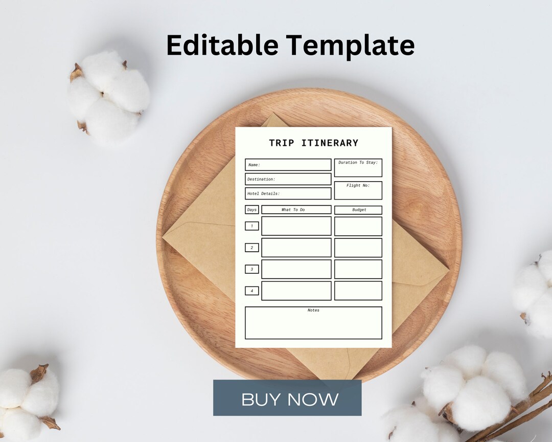 Flight Trip Template Customizable Modern Invoice Design for ...