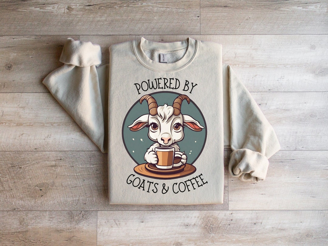 Goat Sweatshirt, Goat Shirt, Goat Mom Crewneck, Cute Sweatshirt, Gifts ...