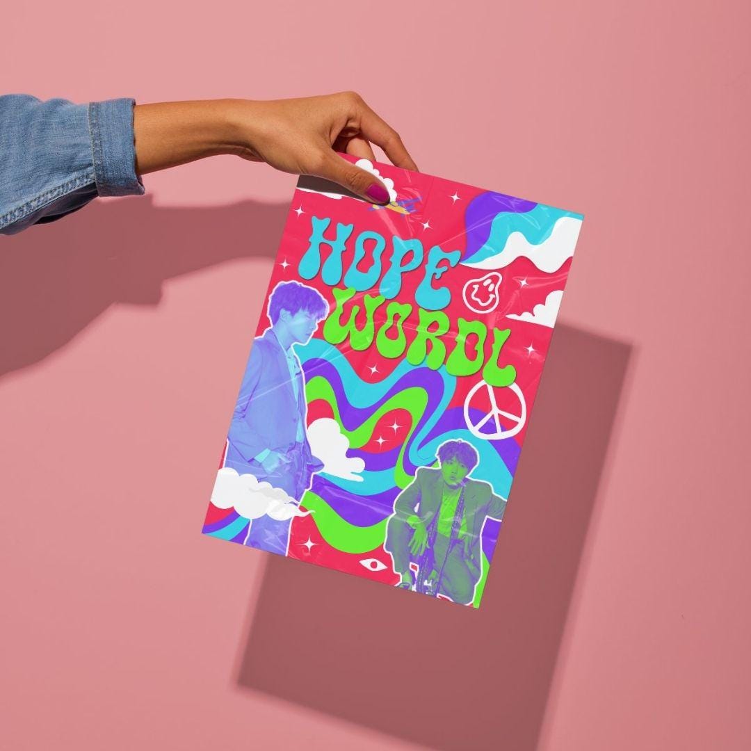 Hope World Digital Artwork | Inspired by First Album of J-hope of BTS ...