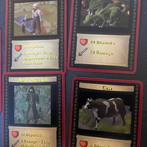 Cardscape an Old School Runescape Card Game 52 Card Full Art Deck - Etsy