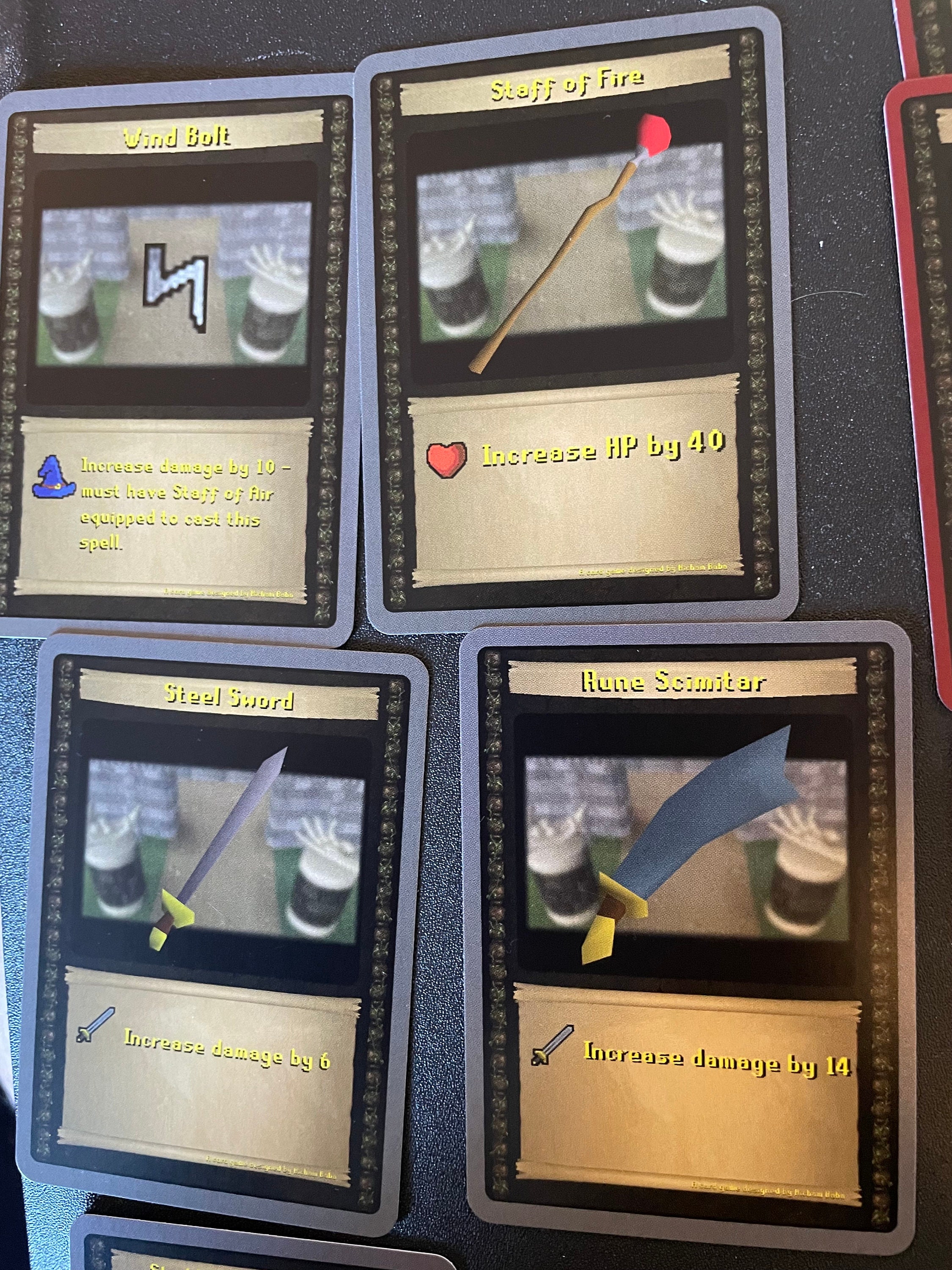 Cardscape an Old School Runescape Card Game 52 Card Full Art Deck - Etsy