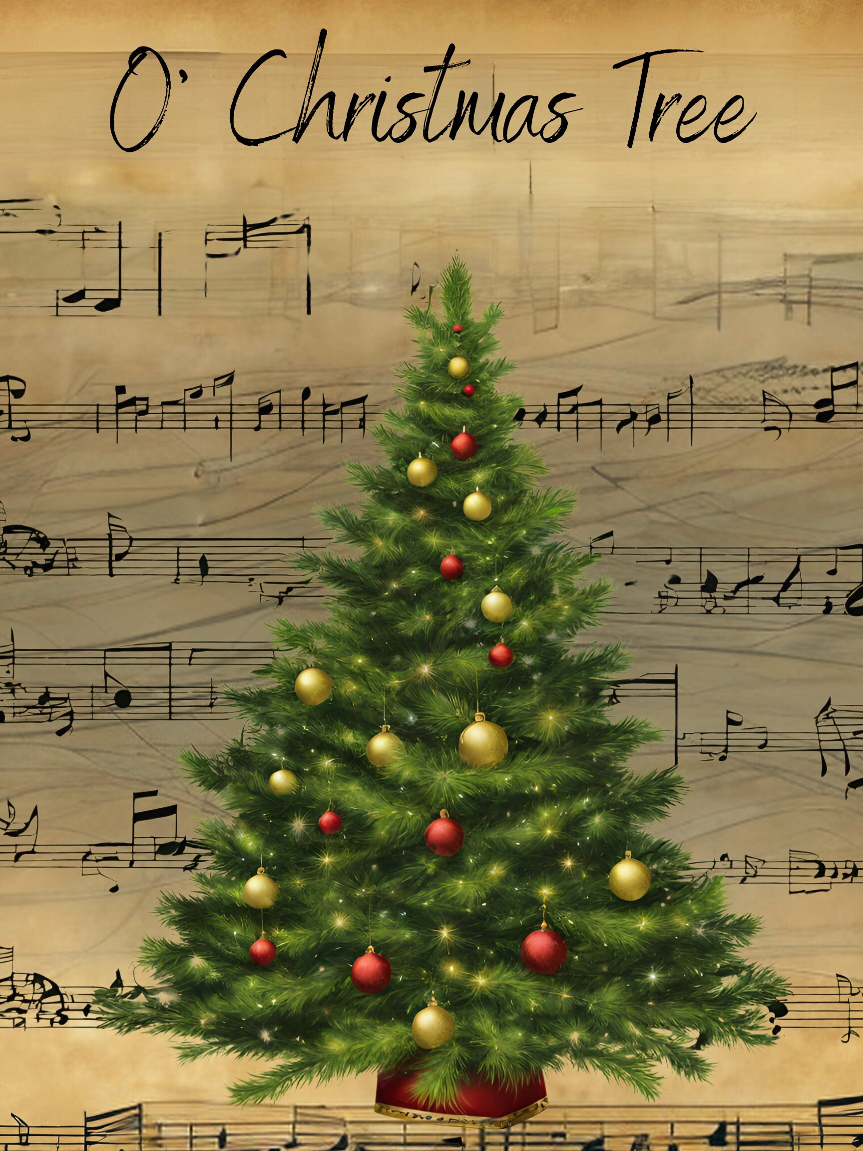 O’ Christmas Tree Poster - Etsy