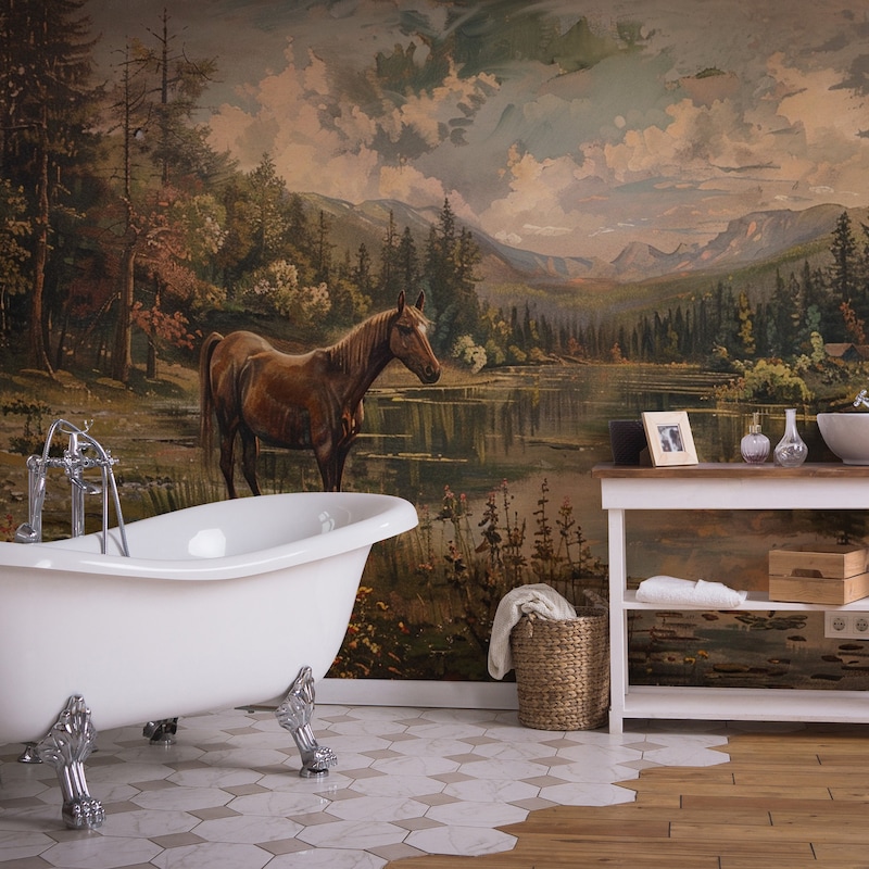 Western Theme Wallpaper - Etsy