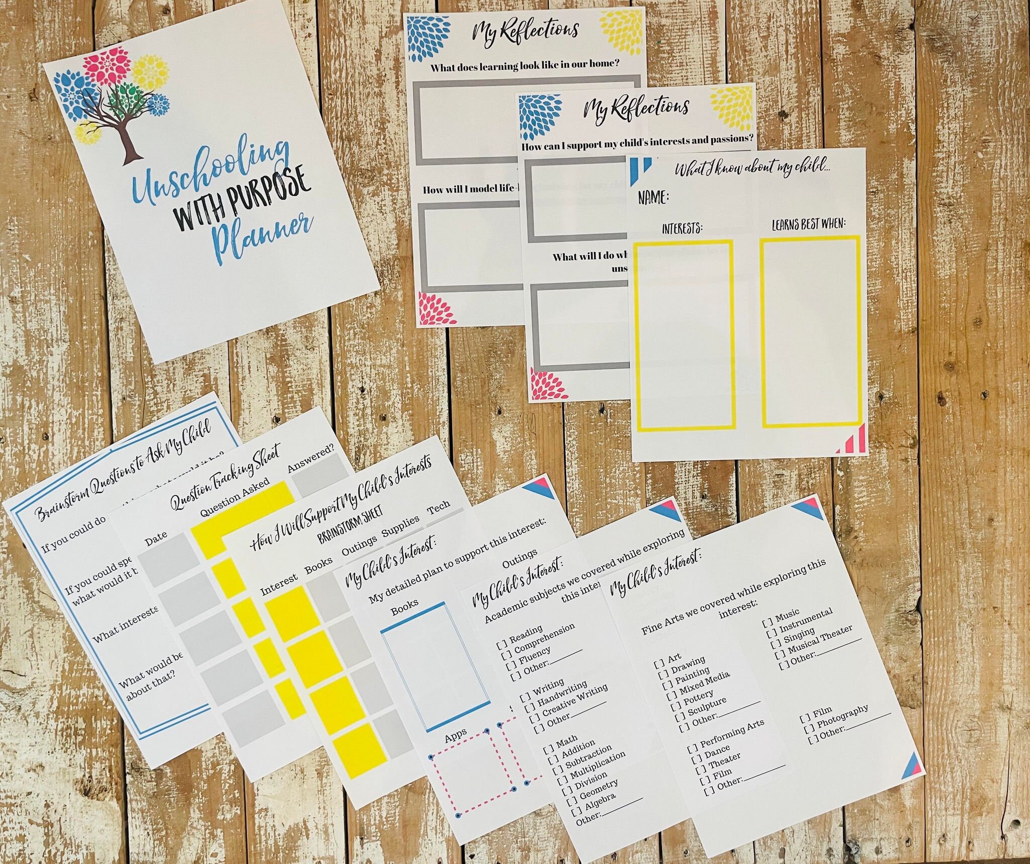 Homeschool Planner Printable, Homeschool Life Planner, Best Homeschool ...