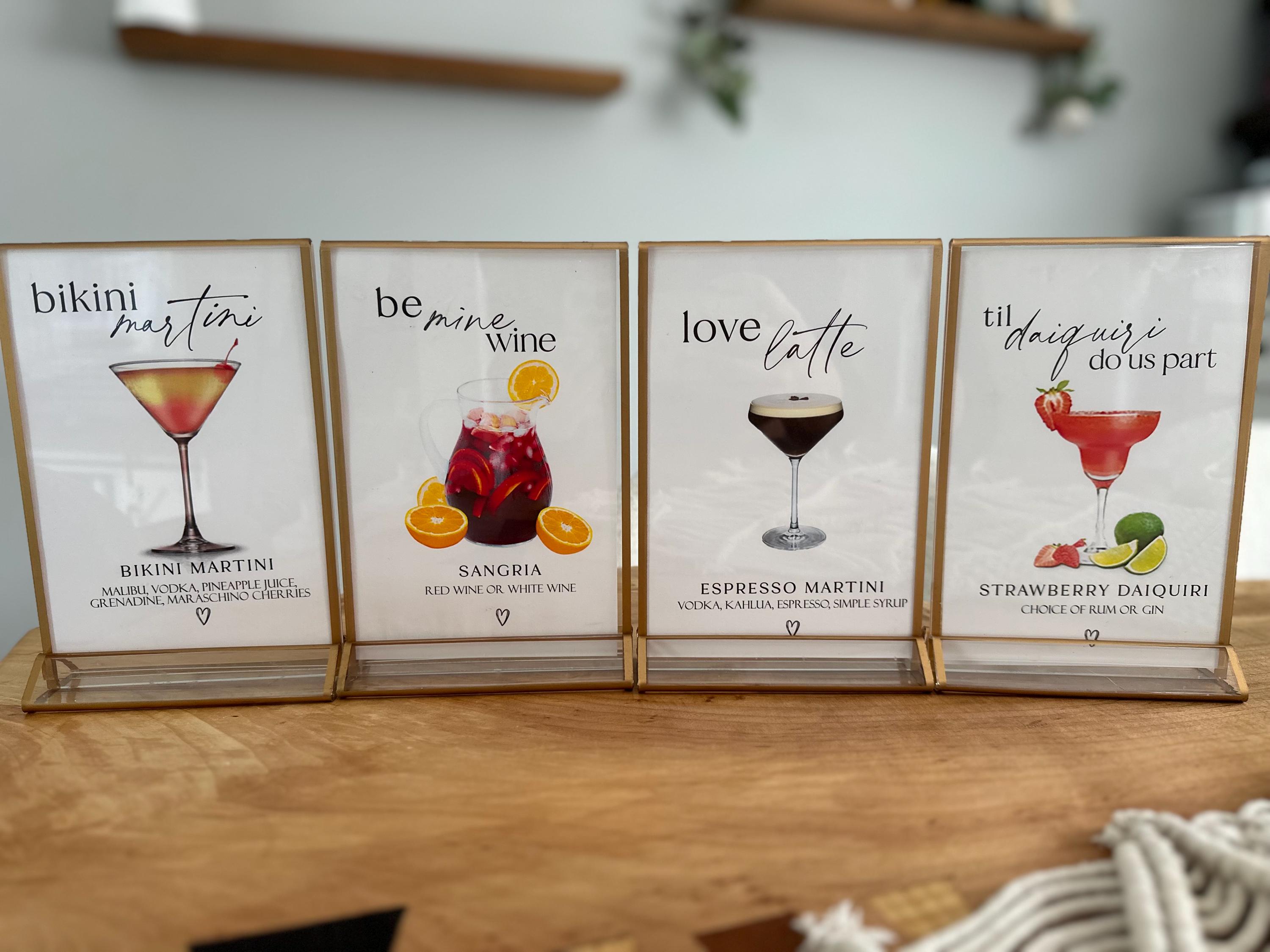 Daiquiri Signature Drink Signage - Etsy