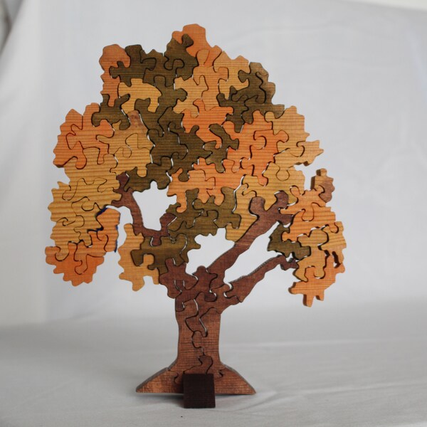 Wood Tree Puzzle - Etsy