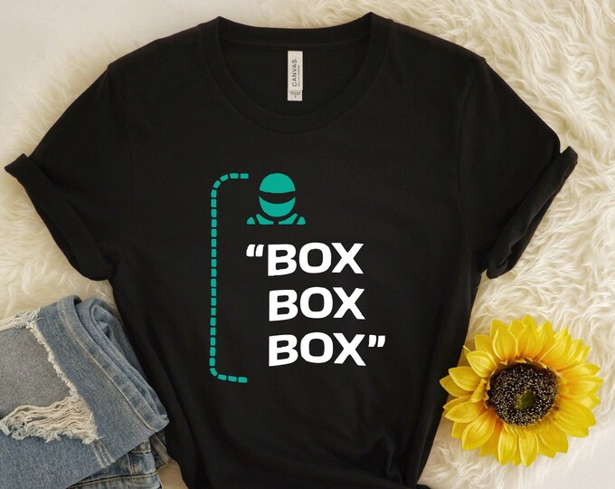 Formula 1 Shirt, Box Box Box F1 Shirt, Racing Shirt, Formula One Shirt ...