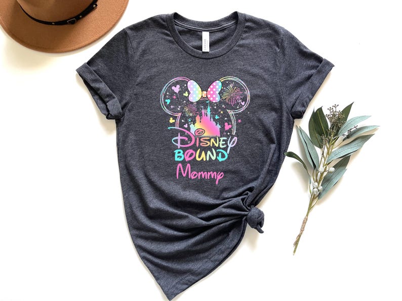 Disney Bound Colorful Shirt,custom Disney Family Matching 2026 Tshirt ...