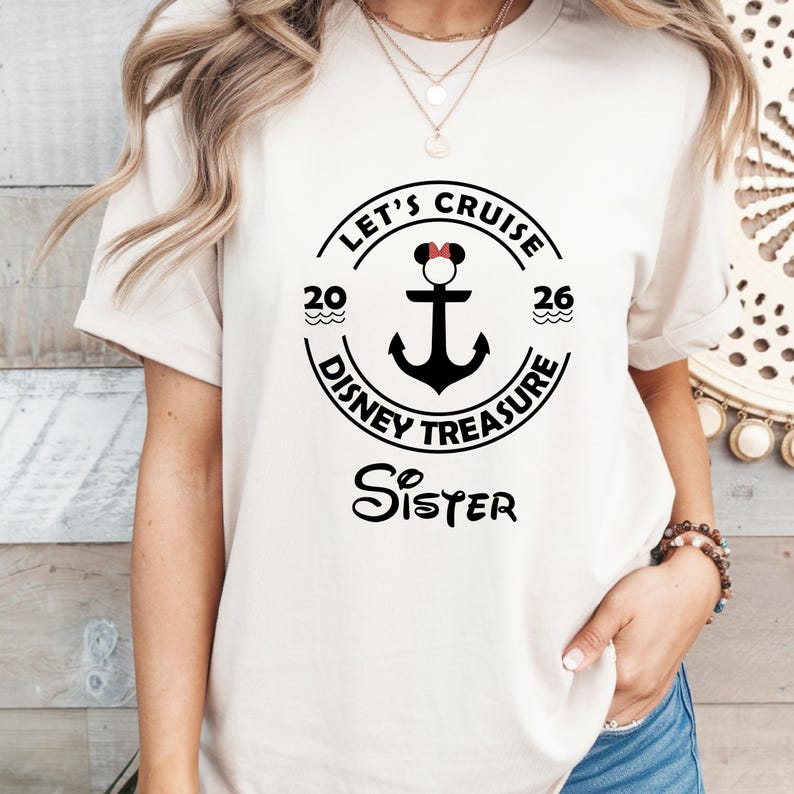 Let's Cruise Disney Treasure 2026 Shirts,disney Treasure Family Lets ...