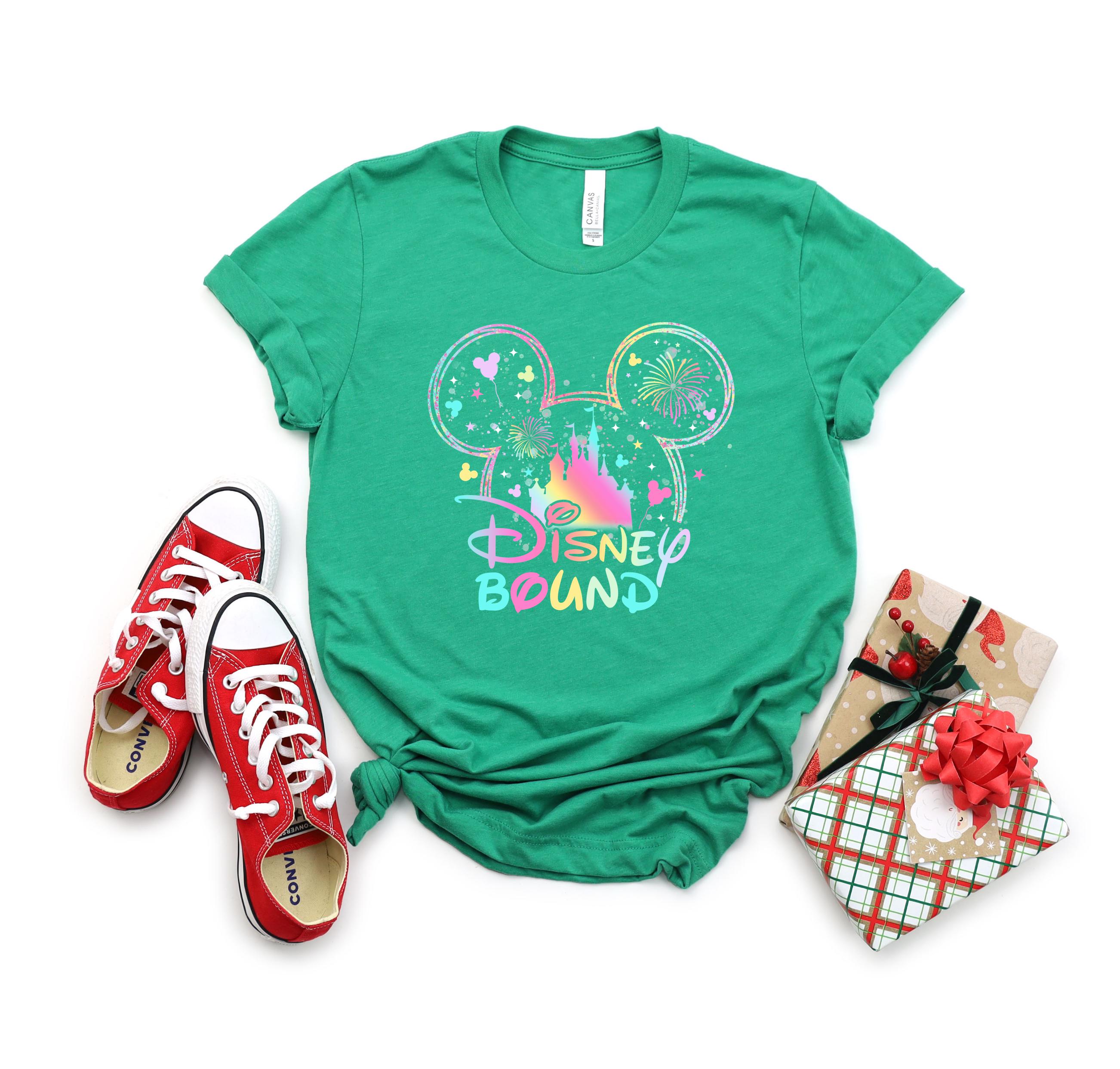 Disney Bound Colorful Shirt,custom Disney Family Matching 2026 Tshirt ...