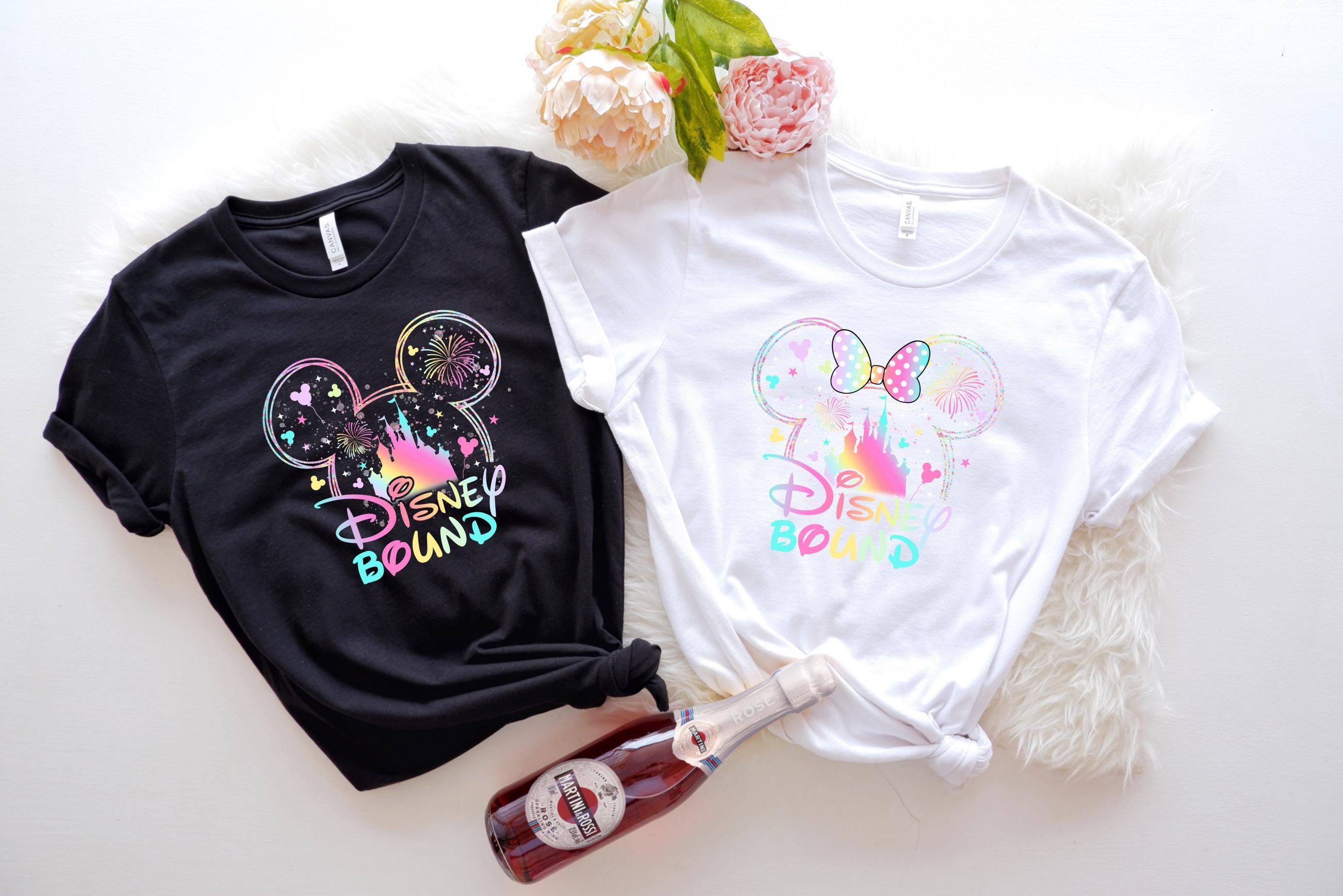 Disney Bound Colorful Shirt,custom Disney Family Matching 2026 Tshirt ...
