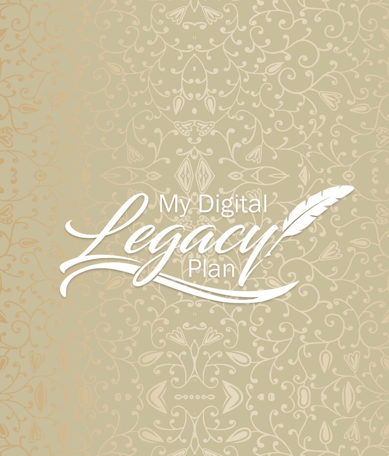 My Digital Legacy Plan Booklet - Etsy