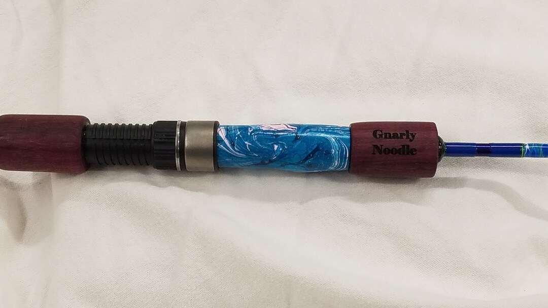 V-line Gnarly Noodle Custom Ice Fishing Rod - Etsy