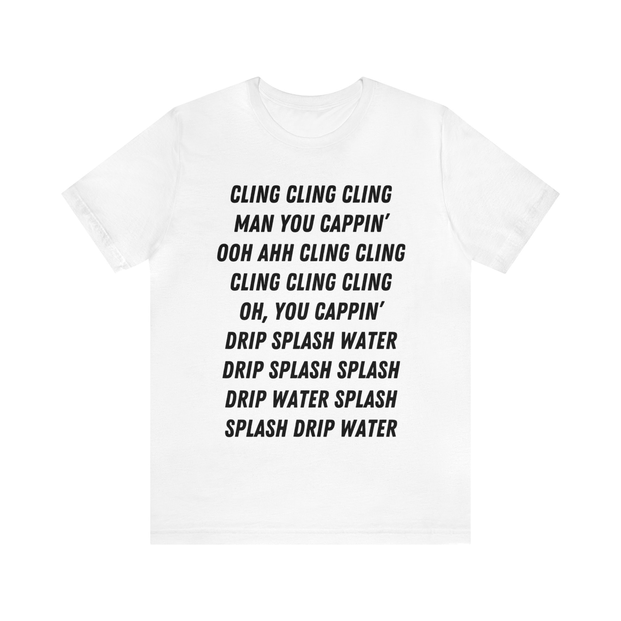Cling Cling Cling Man You Cappin SNL Unisex Short Sleeve Tee - Etsy