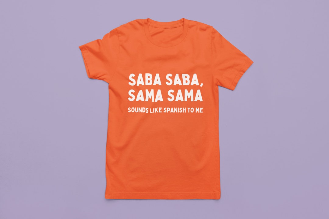 Saba Saba, Sama Sama Pedro Pascal SNL Unisex Short Sleeve Tee - Etsy