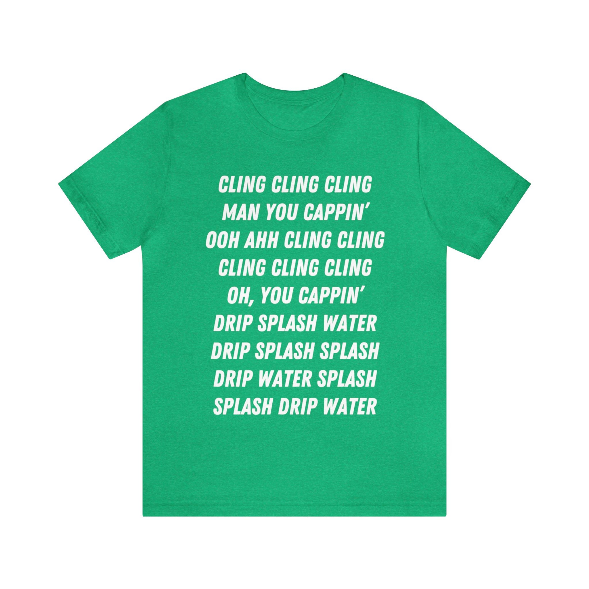 Cling Cling Cling Man You Cappin SNL Unisex Short Sleeve Tee - Etsy