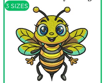 Bee Embroidery Design, Beehive Embroidery, Mini Bee Embroidery, Bug ...