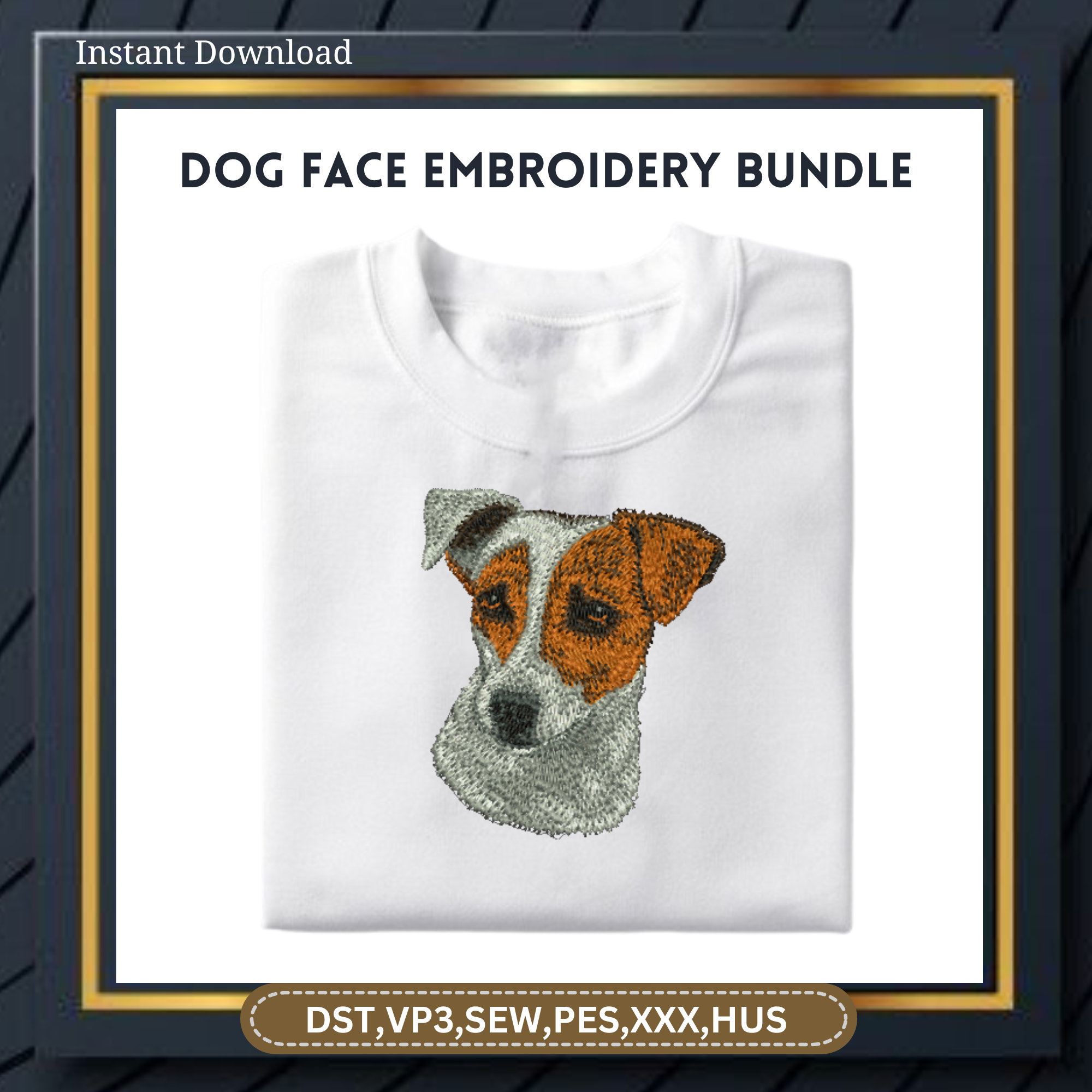 Dog Embroidery Designs, Dog Faces Embroidery, Embroidery Dog, Puppy ...