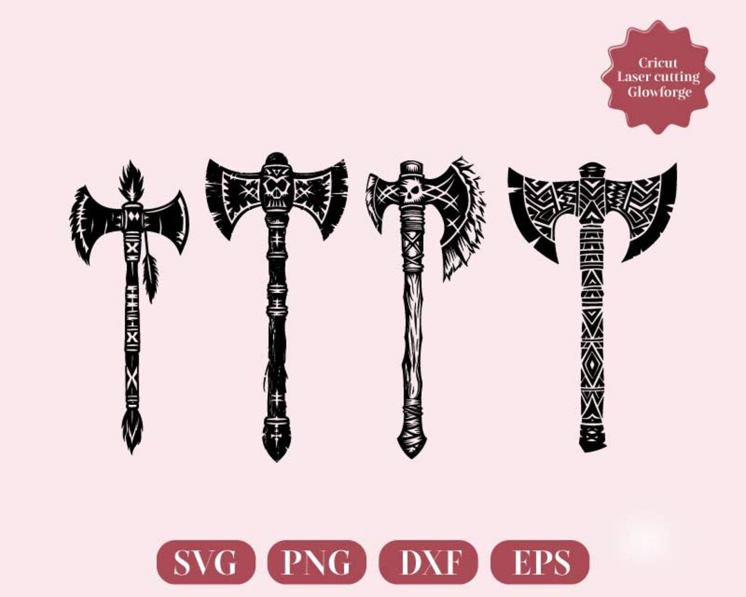 Tomahawk-silhouette, American Indian Chief Svg,instant Download,svg ...